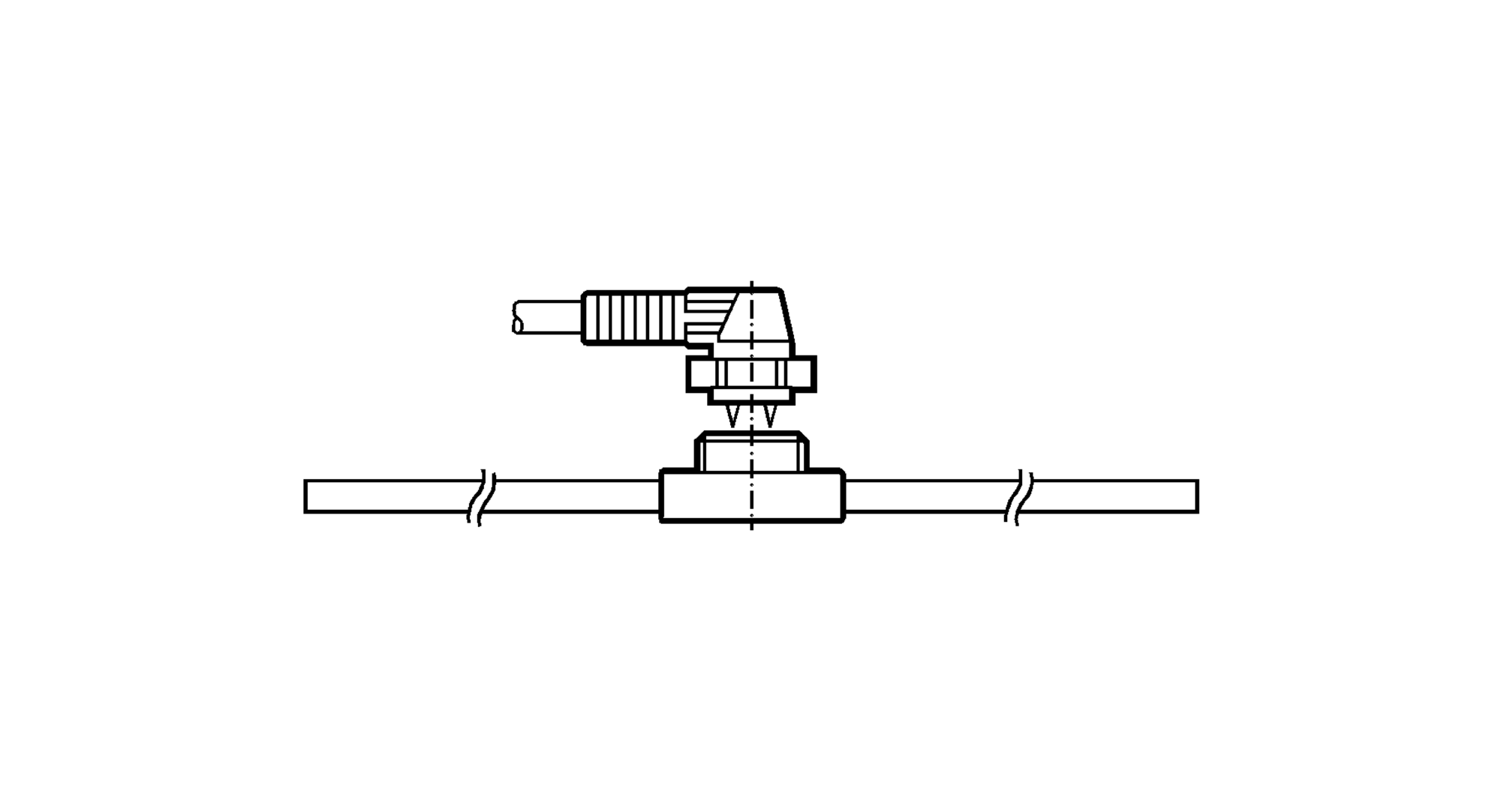 E70098 - AS-Interface flat cable insulation displacement connector - ifm