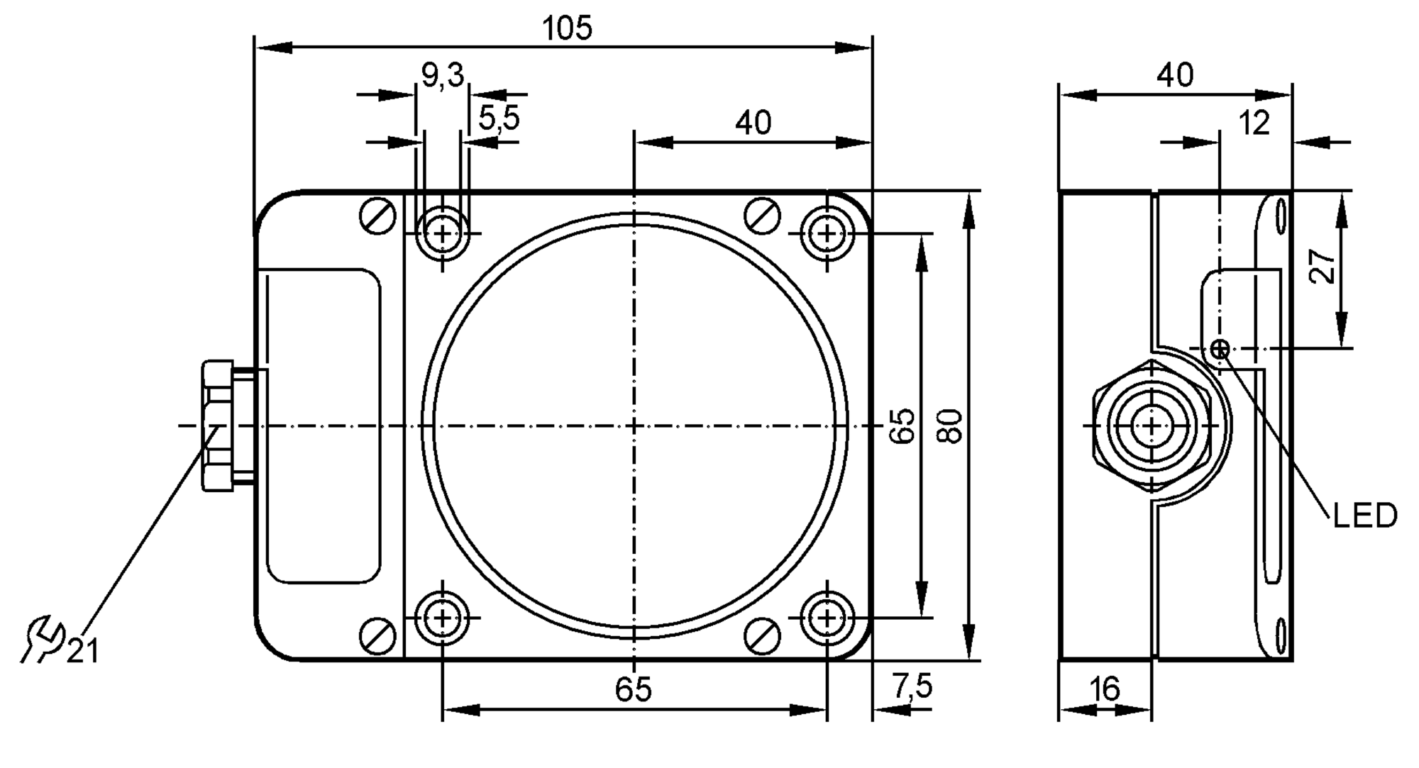 ID9201 - Inductive sensor - ifm