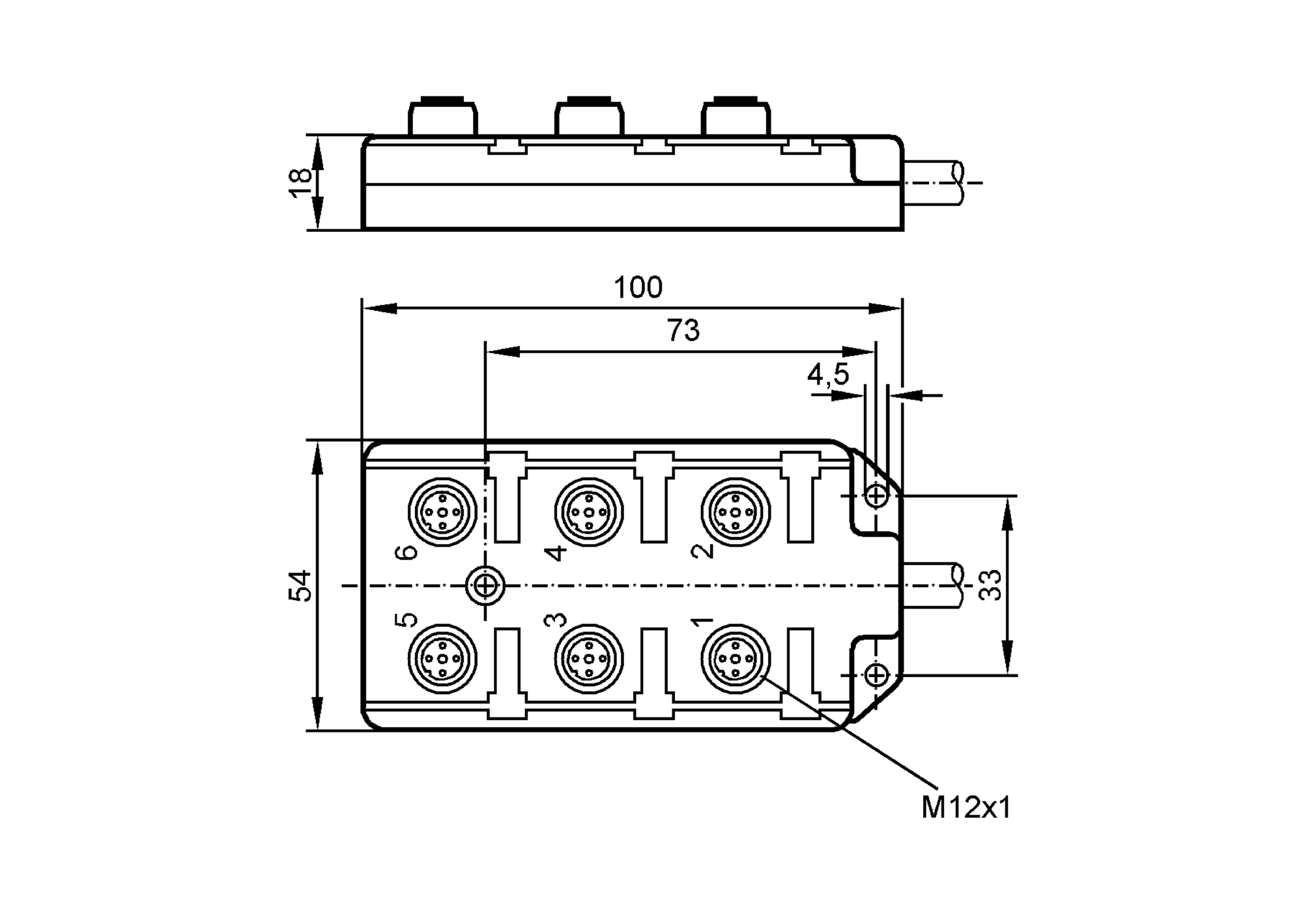 E19901 - Splitter box - ifm