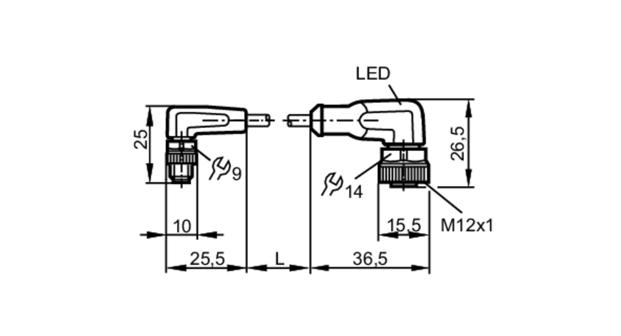 EVC376 - Connection cable - ifm