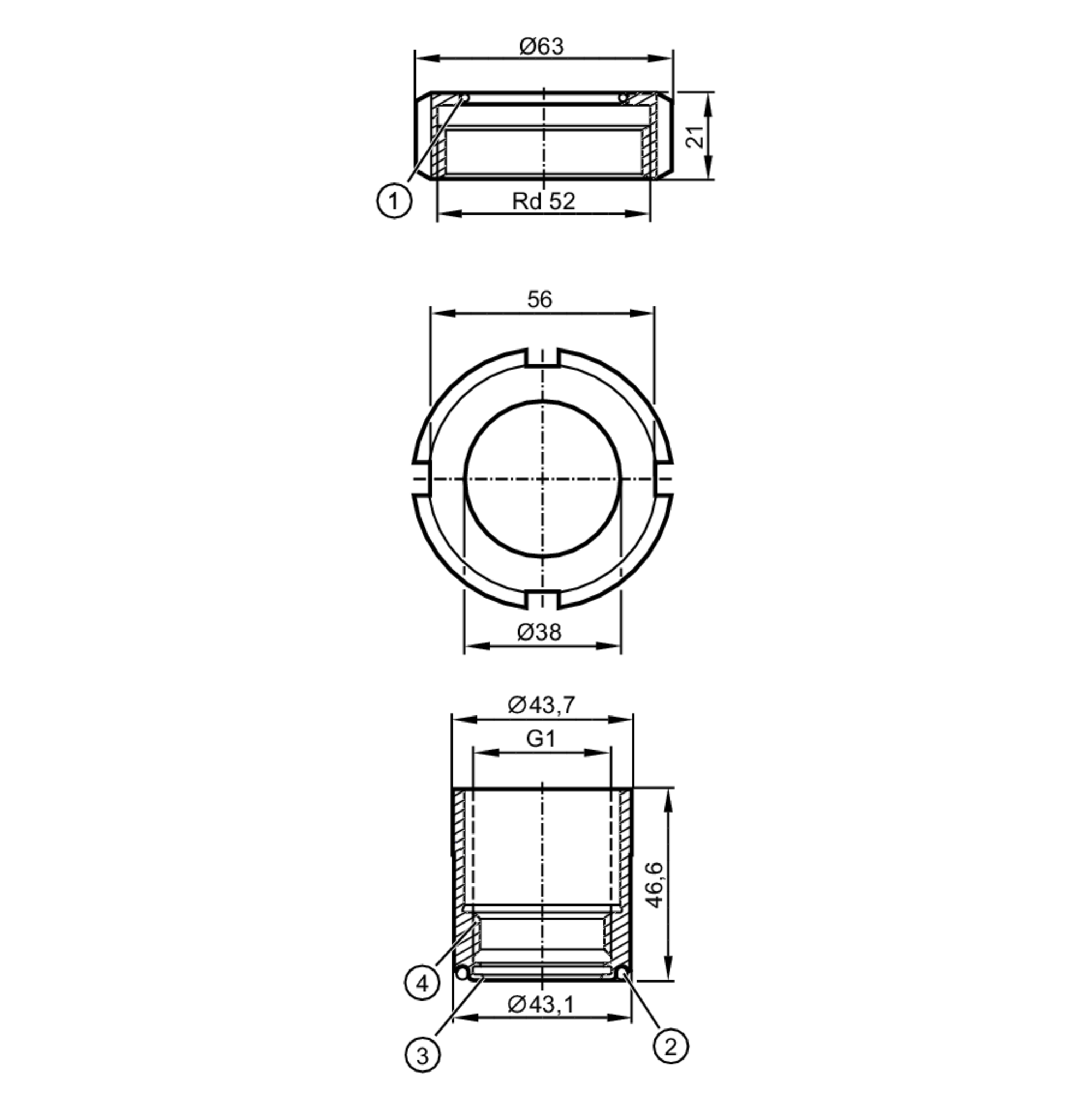 E33340 - universal process adapter - ifm