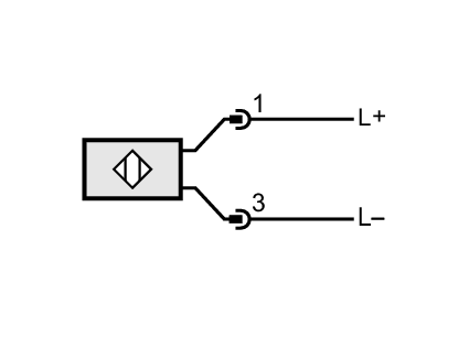 OGS500 - Through-beam sensor transmitter - ifm