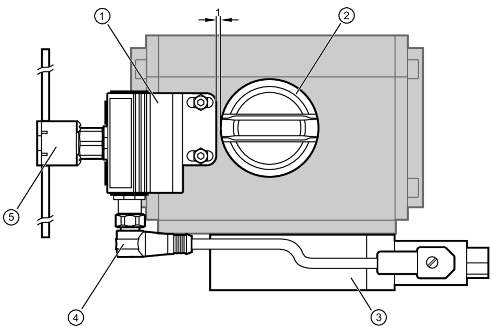 ZZ0668 - AS-Interface automation set for pneumatic valve actuators - ifm