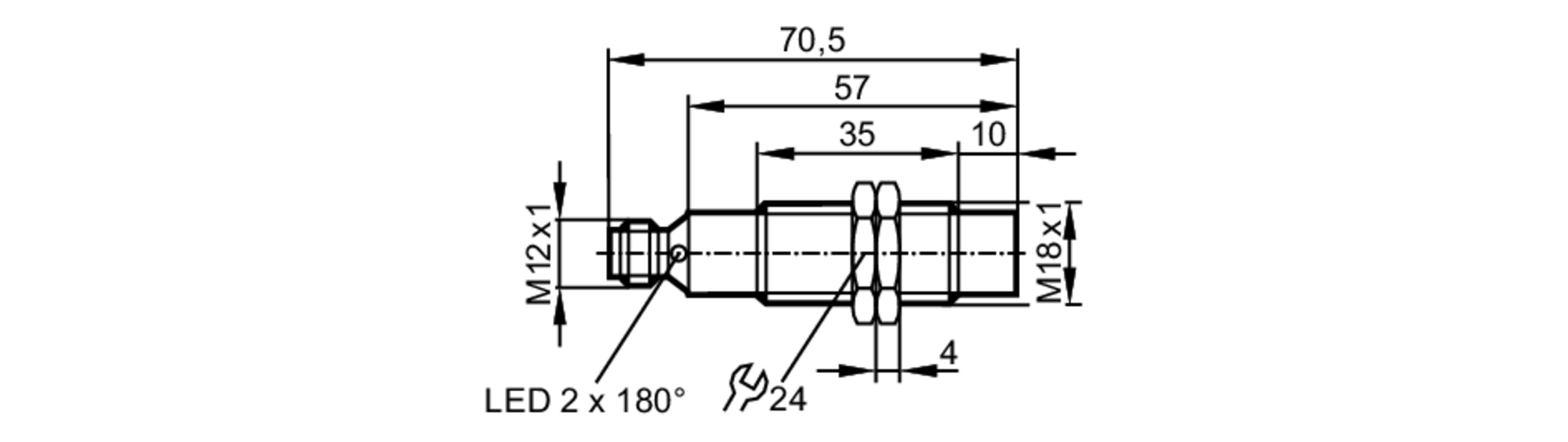 GG711S - Sensor indutivo de segurança - ifm