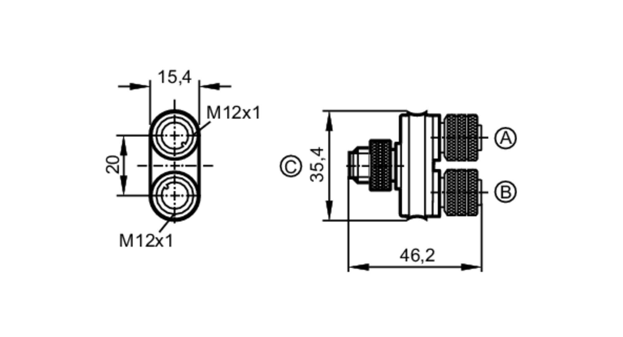 E10803 - Y-splitter - ifm electronic
