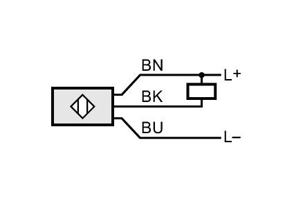 O6T304 - Diffuse reflection sensor - ifm