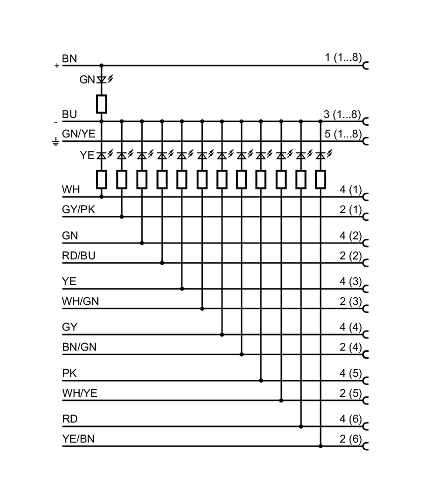 EBC020 - Wiring block - ifm