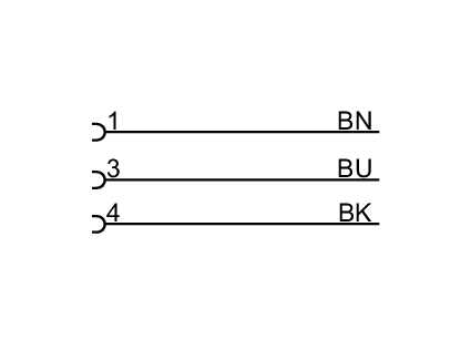 EVC145 - Female cordset - ifm