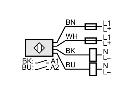 IN0110 - Dual inductive sensor for valve actuators - ifm