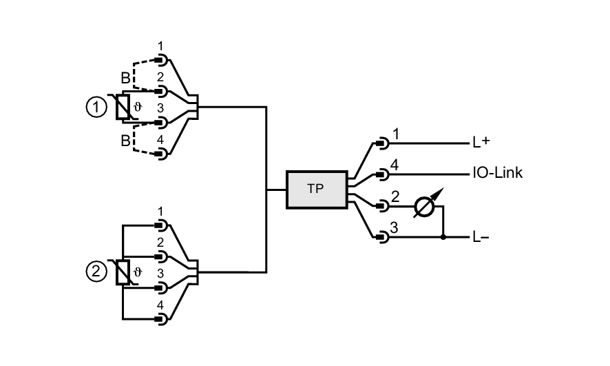 TP9237 - Evaluation unit for PT100/PT1000 temperature sensors - ifm