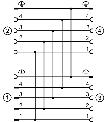 E12789 - H splitter - ifm