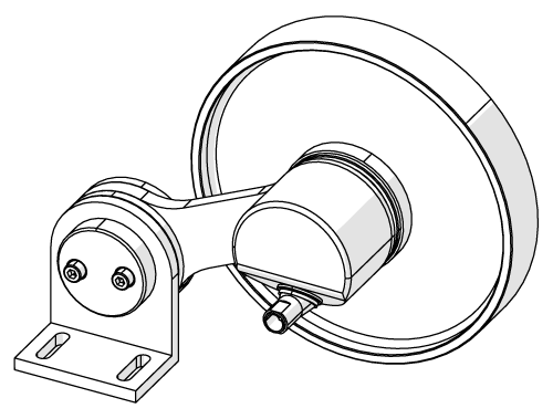 E61438 - spring arm for encoders - ifm