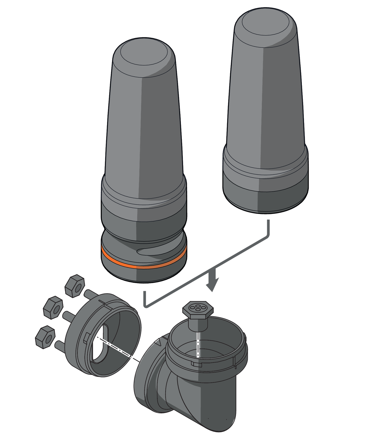 DV2310 - 3-segment signal light - ifm