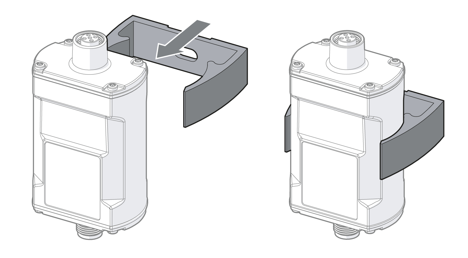 E89209 - mounting clip - ifm