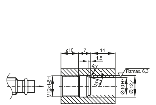 MFH200 - Pressure-resistant position sensor for hydraulic cylinders - ifm