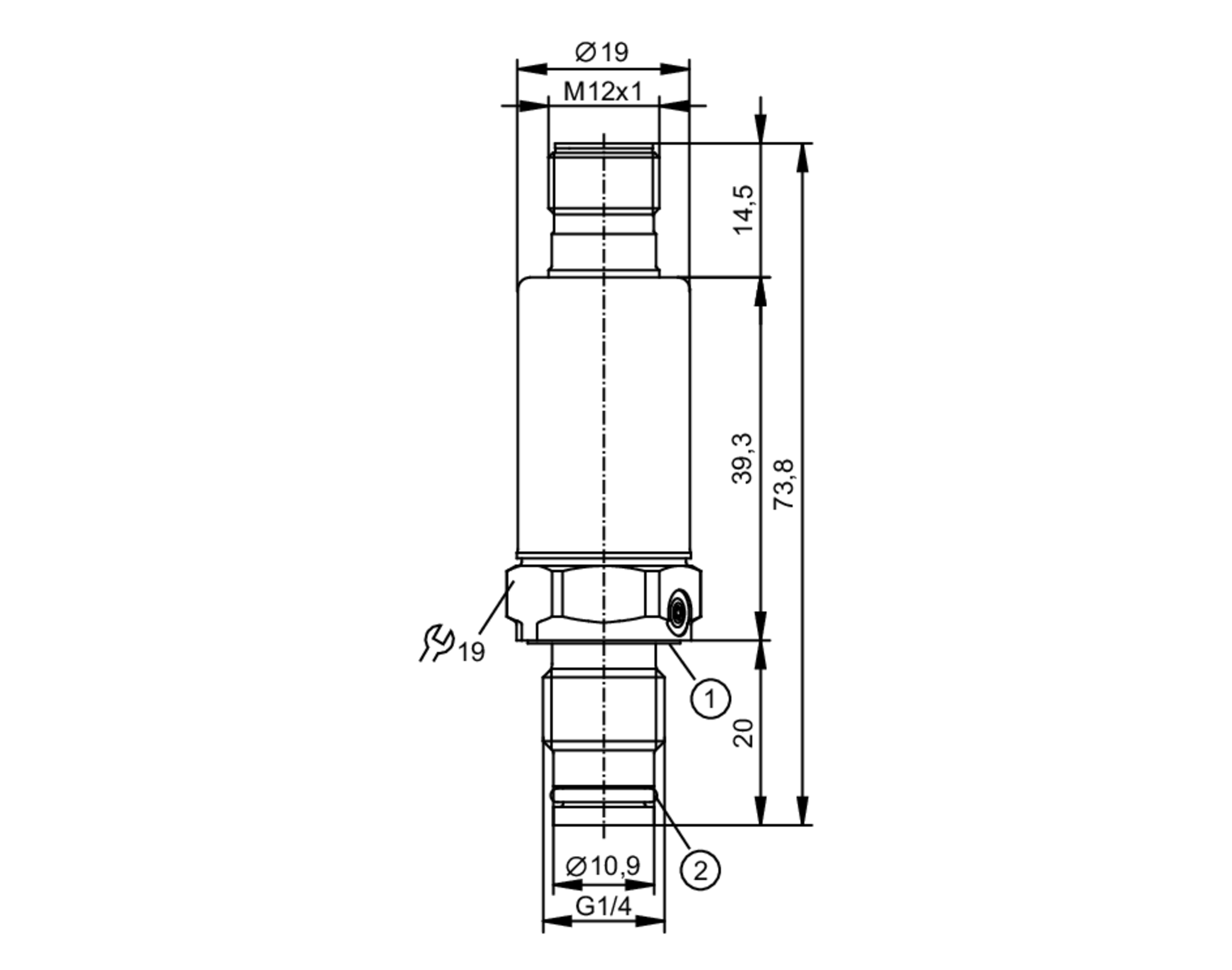 PL5423 - Flush pressure transmitter - ifm