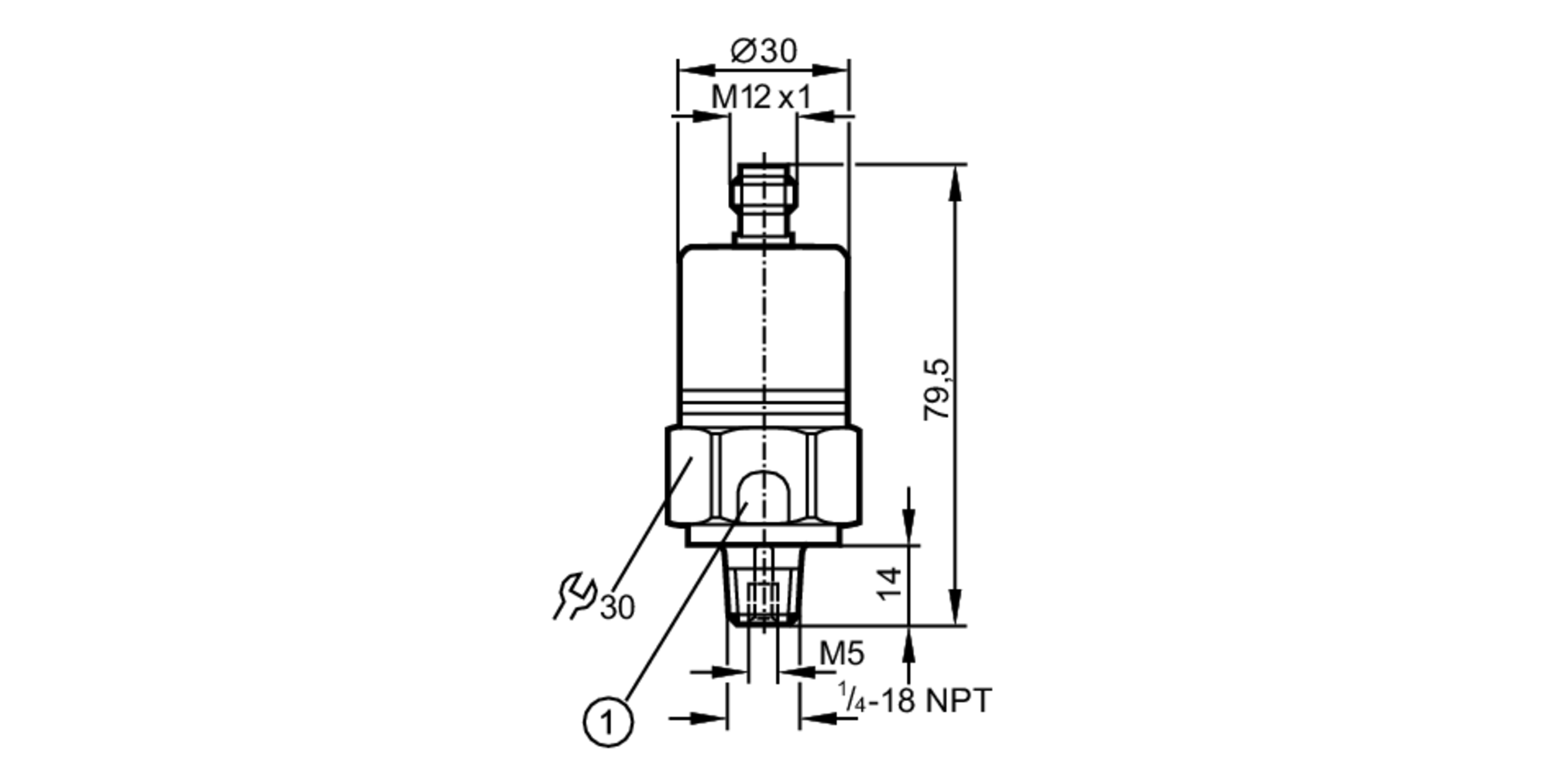 PX3220 - Pressure transmitter with ceramic measuring cell - ifm