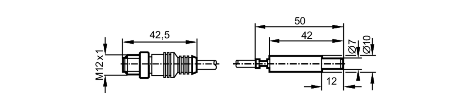 TS2056 - Temperature cable sensor with process connection - ifm