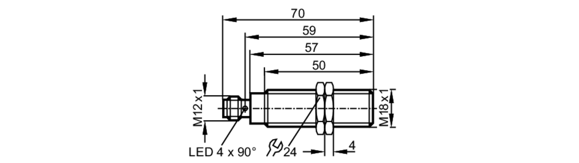 IG5595 - Inductive sensor - ifm