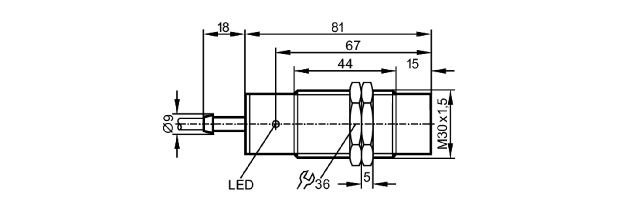 II0274 - Inductive sensor - ifm