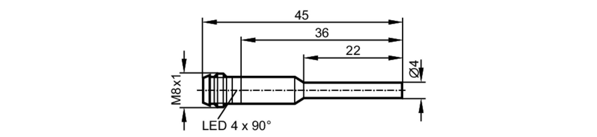 IZ5035 - Inductive sensor - ifm
