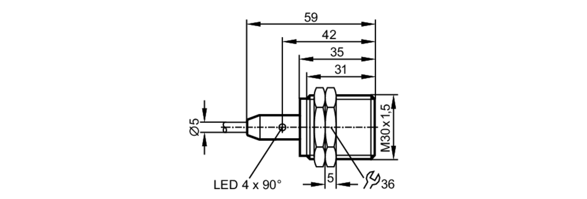 IIT206 - Inductive sensor - ifm