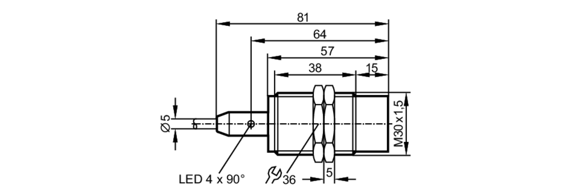IIM203 - Inductive sensor - ifm