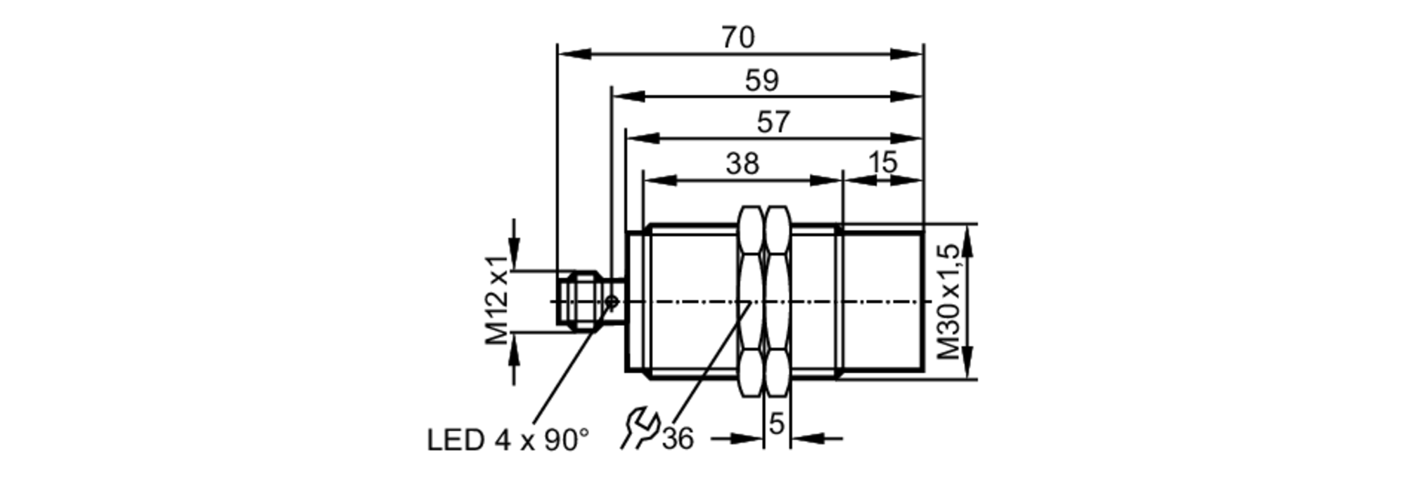 IIT202 - Inductive sensor - ifm