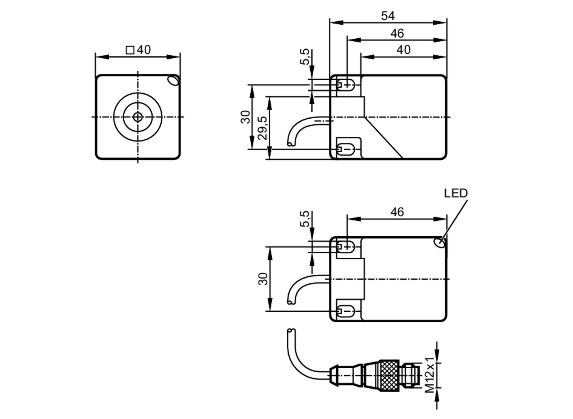 IM5137 - Inductive sensor - ifm
