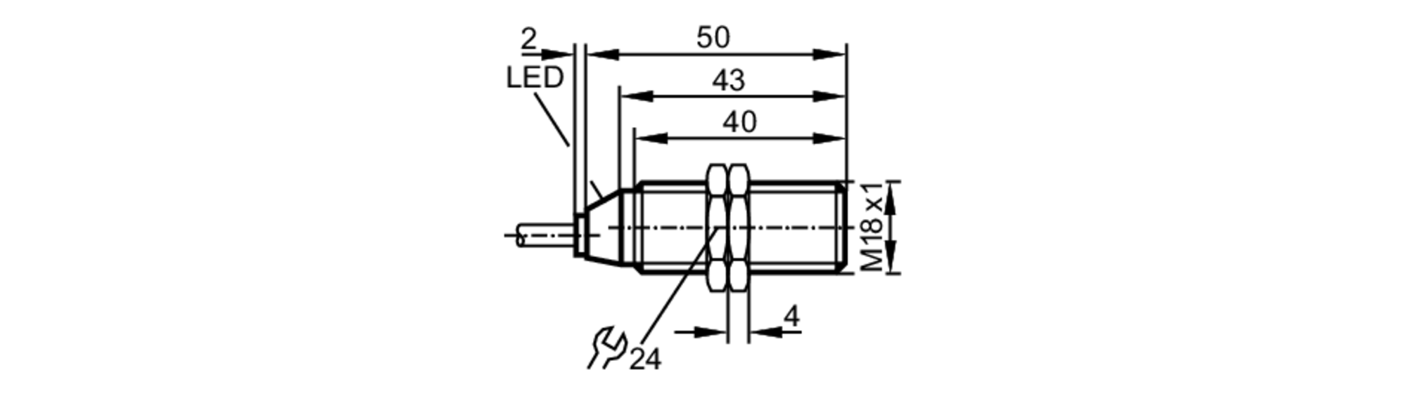 MGS201 - Magnetic sensor - ifm