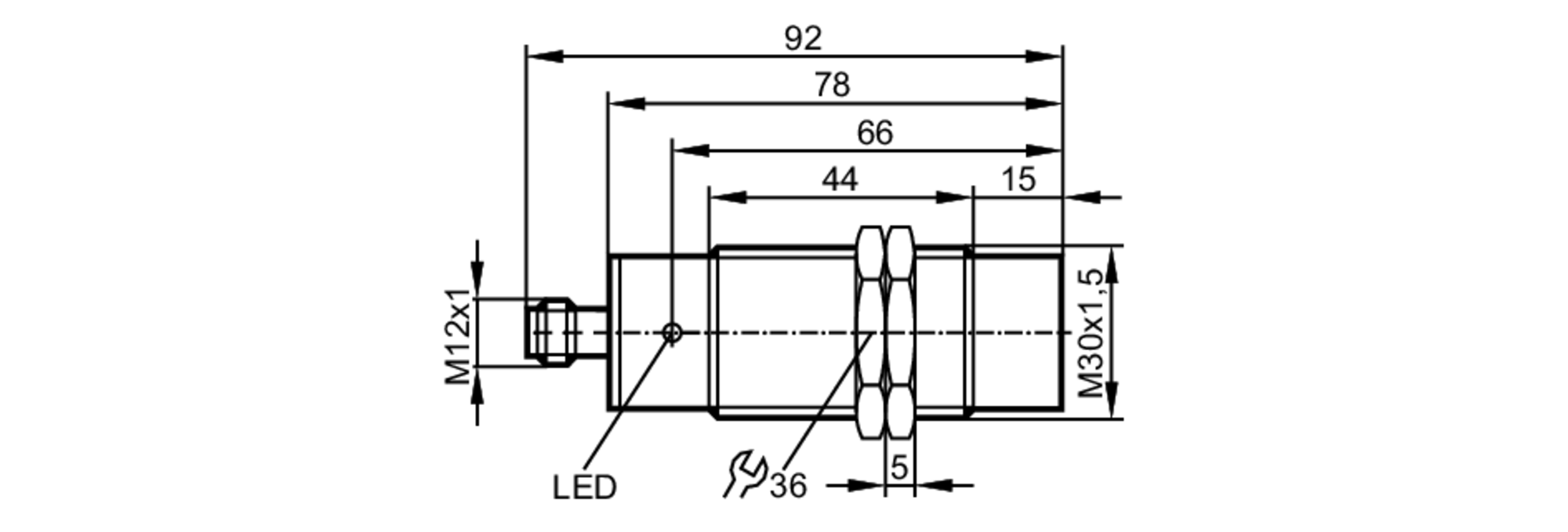 II5857 - Inductive sensor - ifm