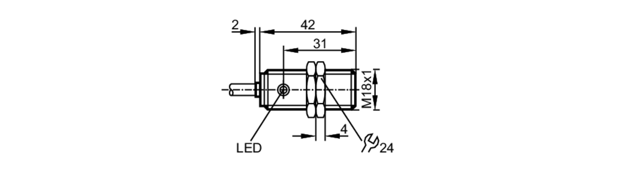 IG5717 - Inductive sensor - ifm