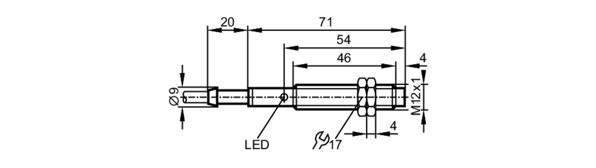 IF0187 - Inductive sensor - ifm