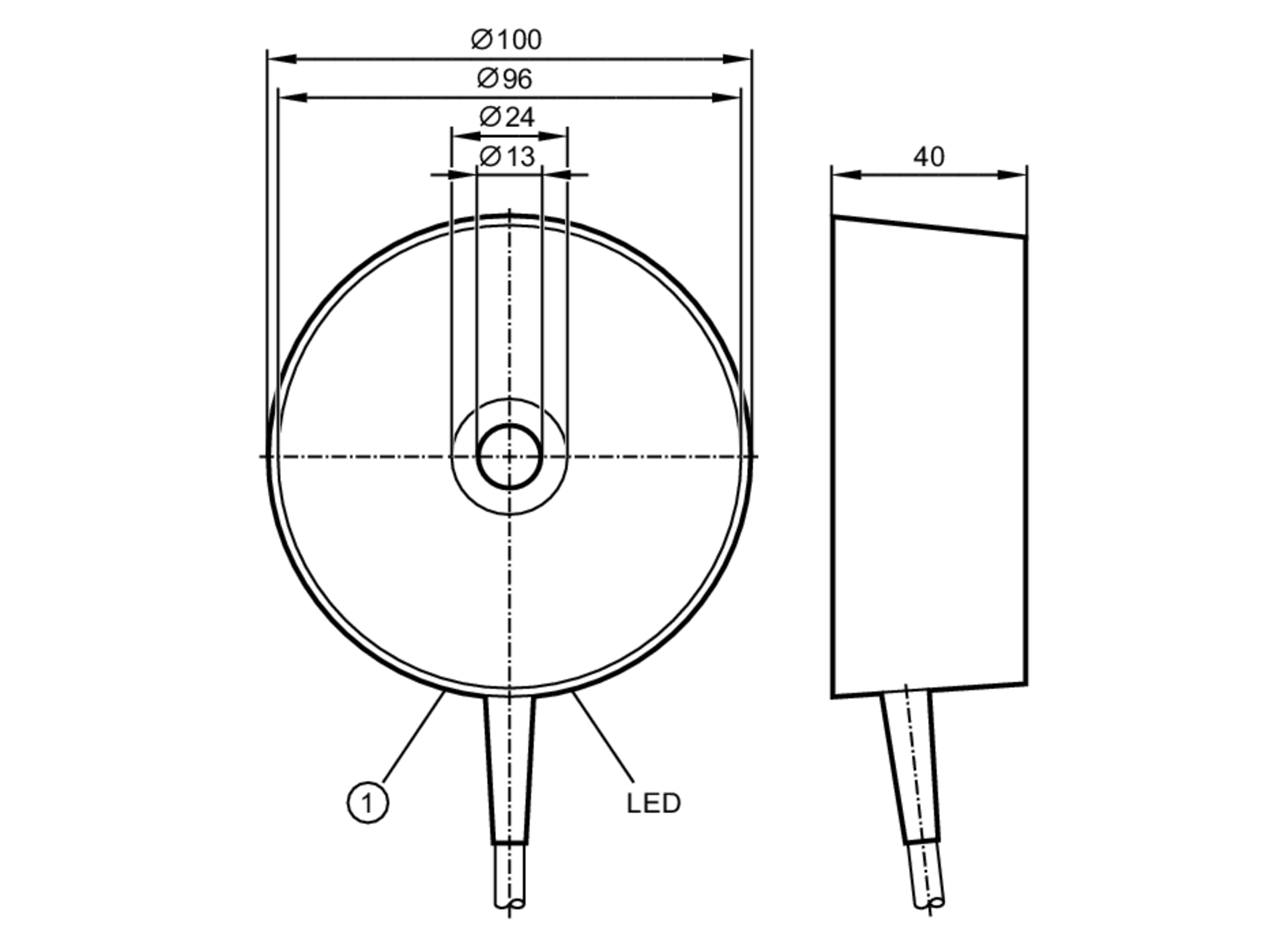 I15005 - Inductive area sensor - ifm