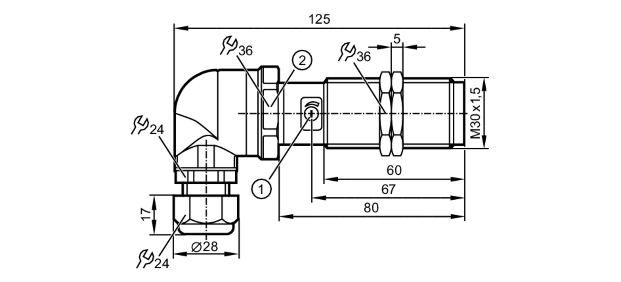 KI505A - Capacitive sensor - ifm