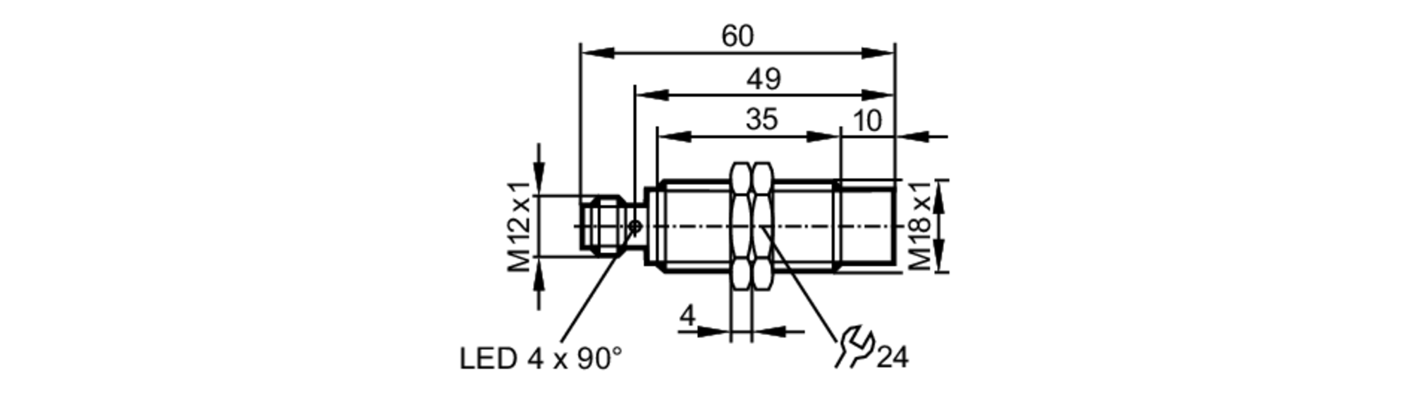 IG6616 - Inductive sensor with IO-Link - ifm