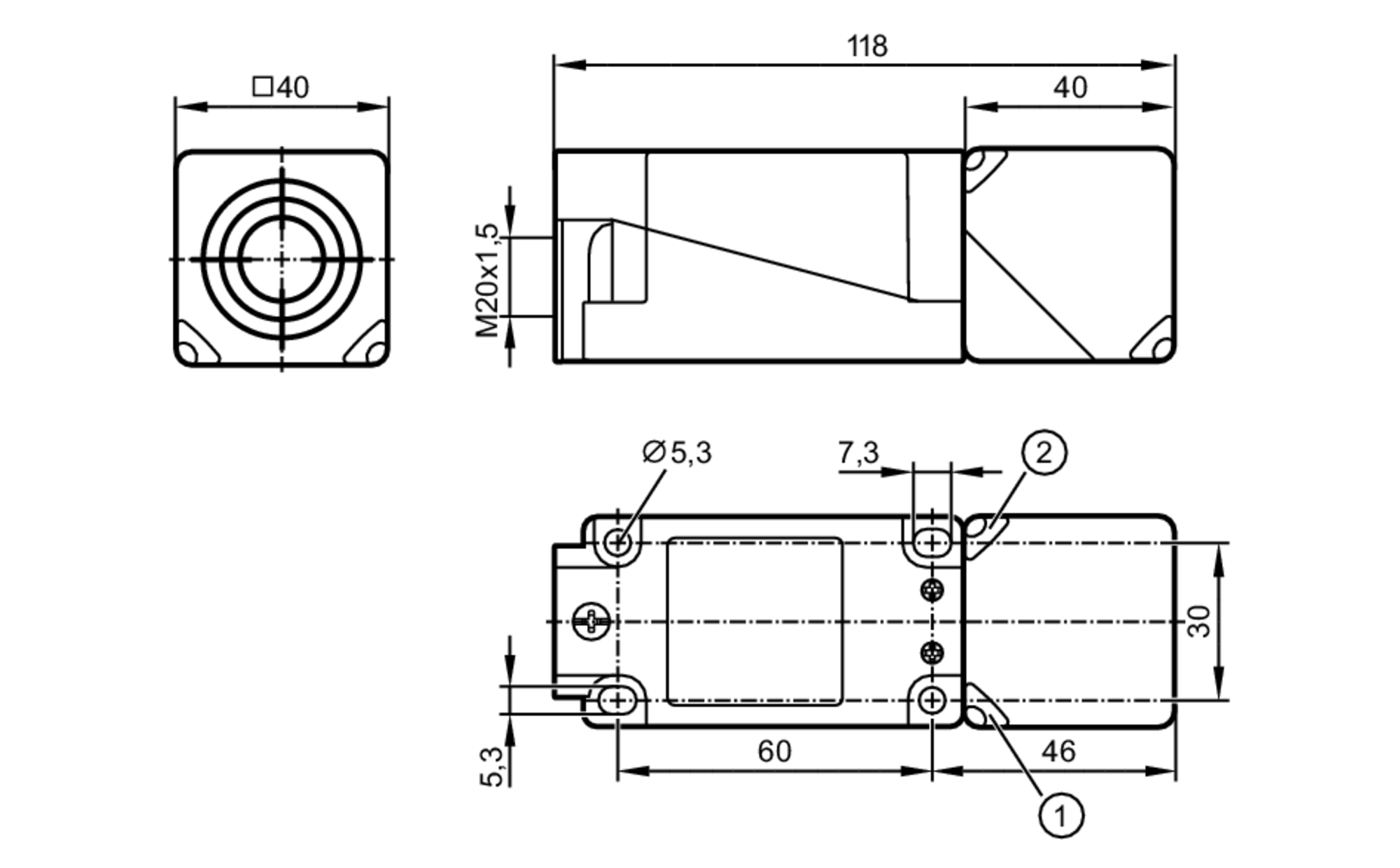 IV0009 - Inductive sensor - ifm