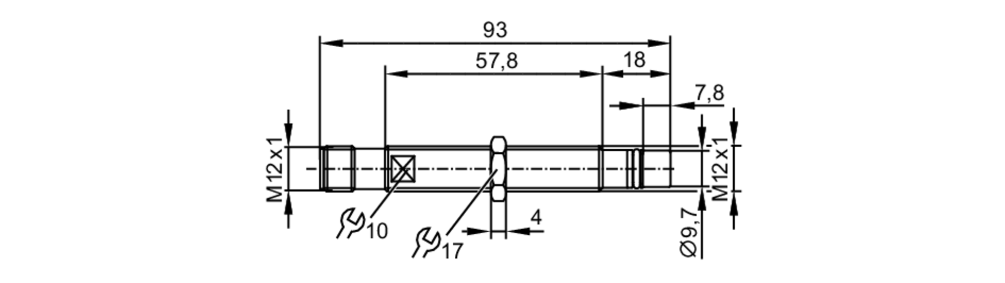MFH200 - Pressure-resistant position sensor for hydraulic cylinders - ifm