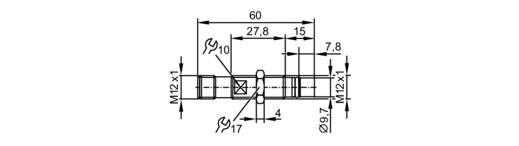 MFH202 - Pressure-resistant position sensor for hydraulic cylinders - ifm