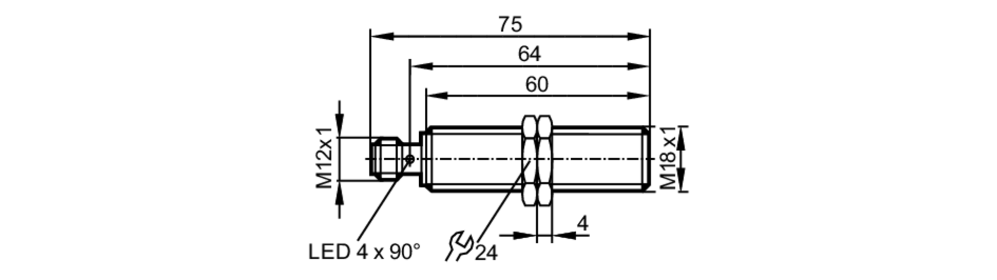 IG5813 - Inductive sensor - ifm