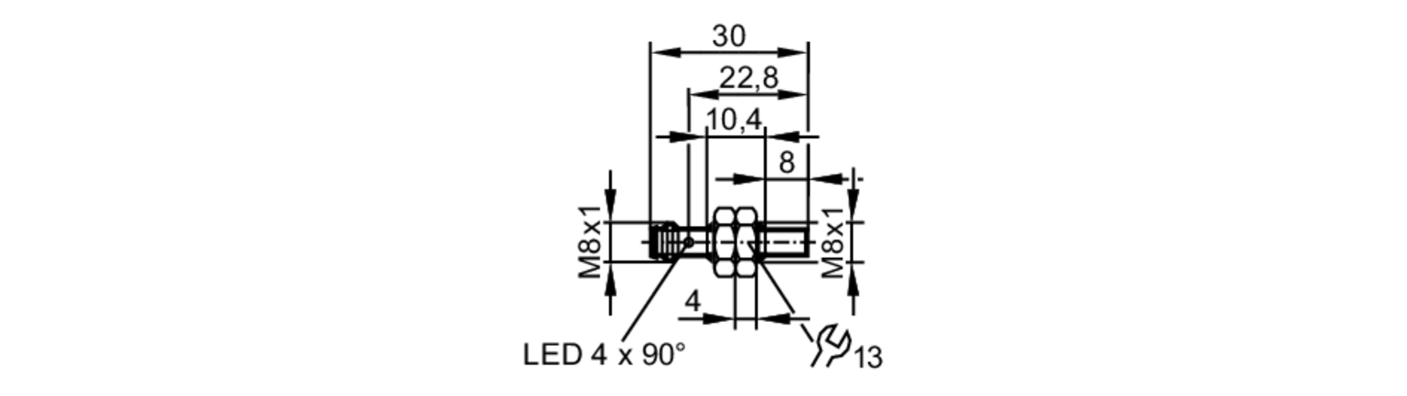 IES224 - Inductive sensor - ifm