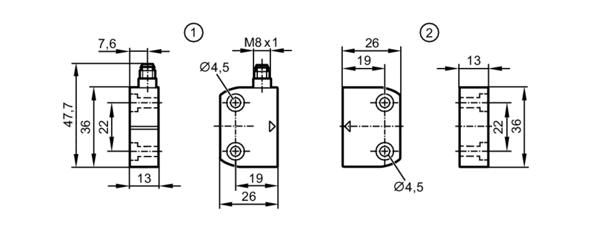 MN206S - Magnetically coded sensor - ifm