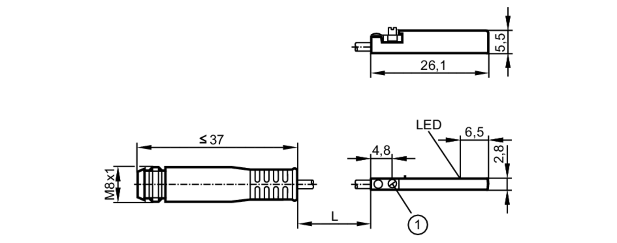 MK5326 - C-slot cylinder sensor - ifm