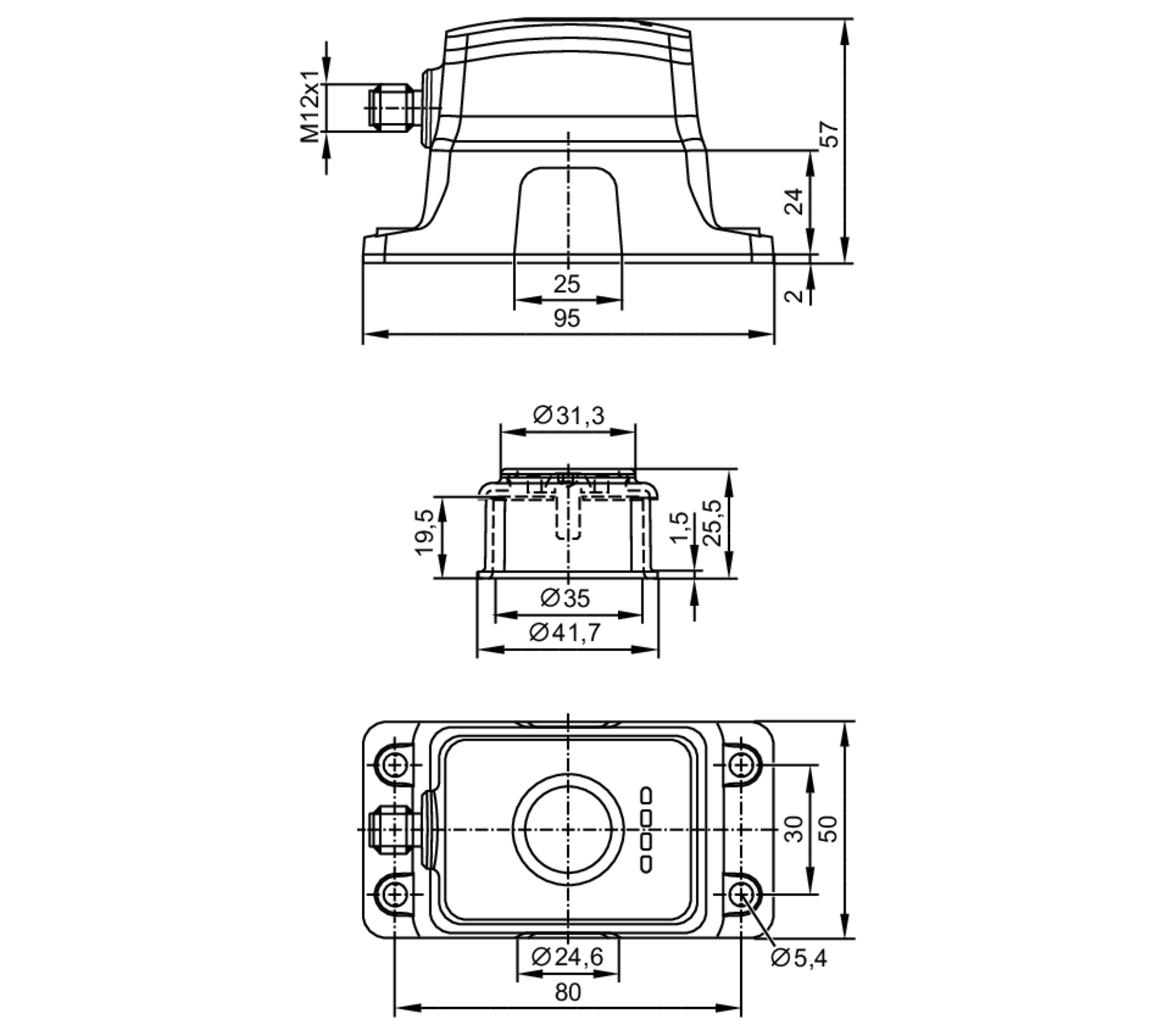 MVQ101 - Position sensor for valve actuators - ifm