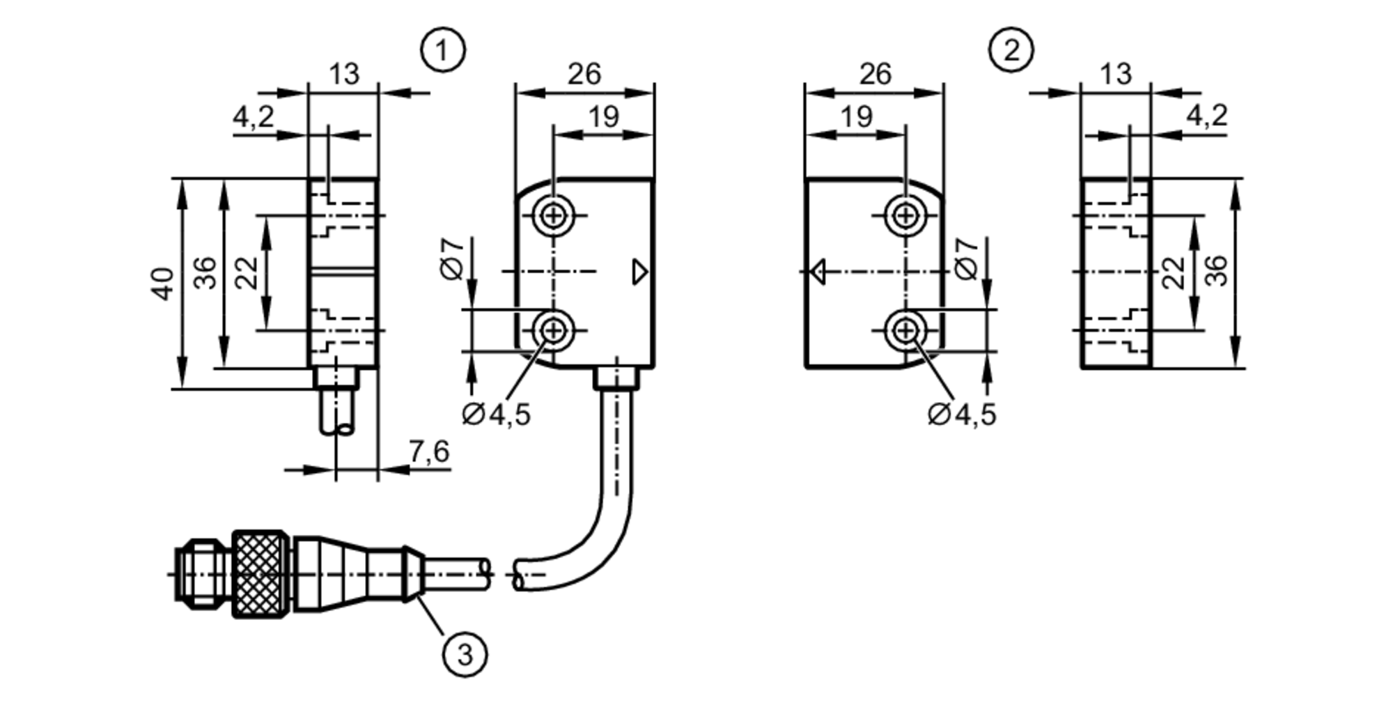 MN203S - Magnetically coded sensor - ifm