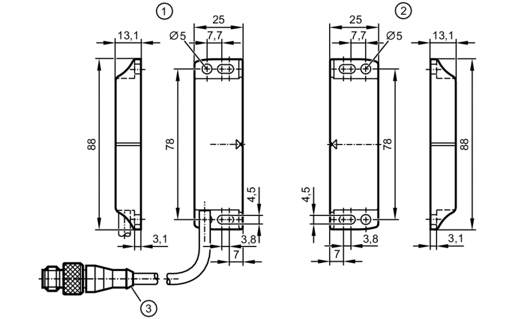MN508S - Magnetically coded sensor - ifm