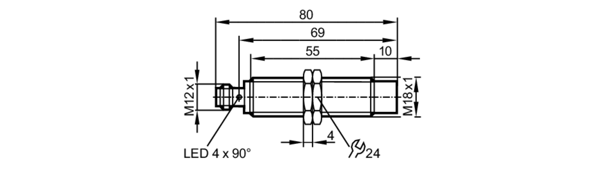 IG5559 - Inductive sensor - ifm