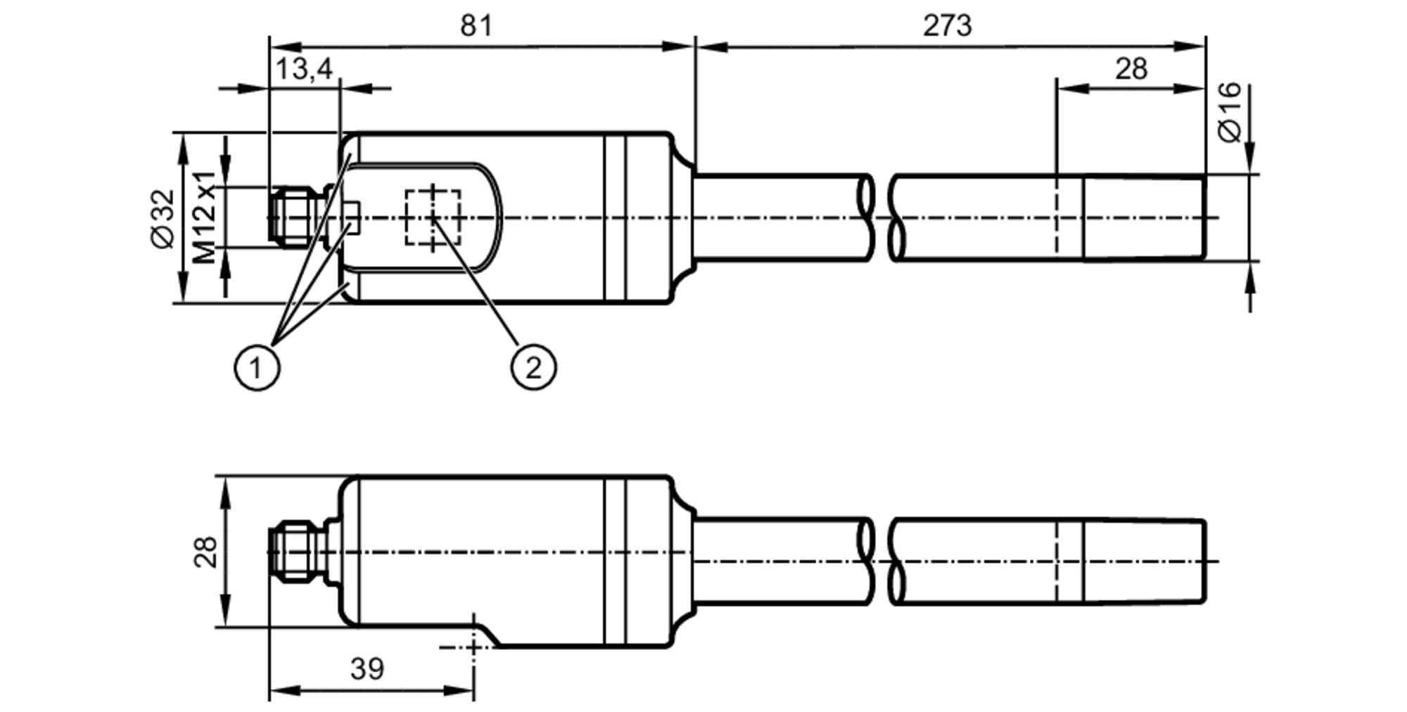 LI5132 - Sensor for point level detection - ifm