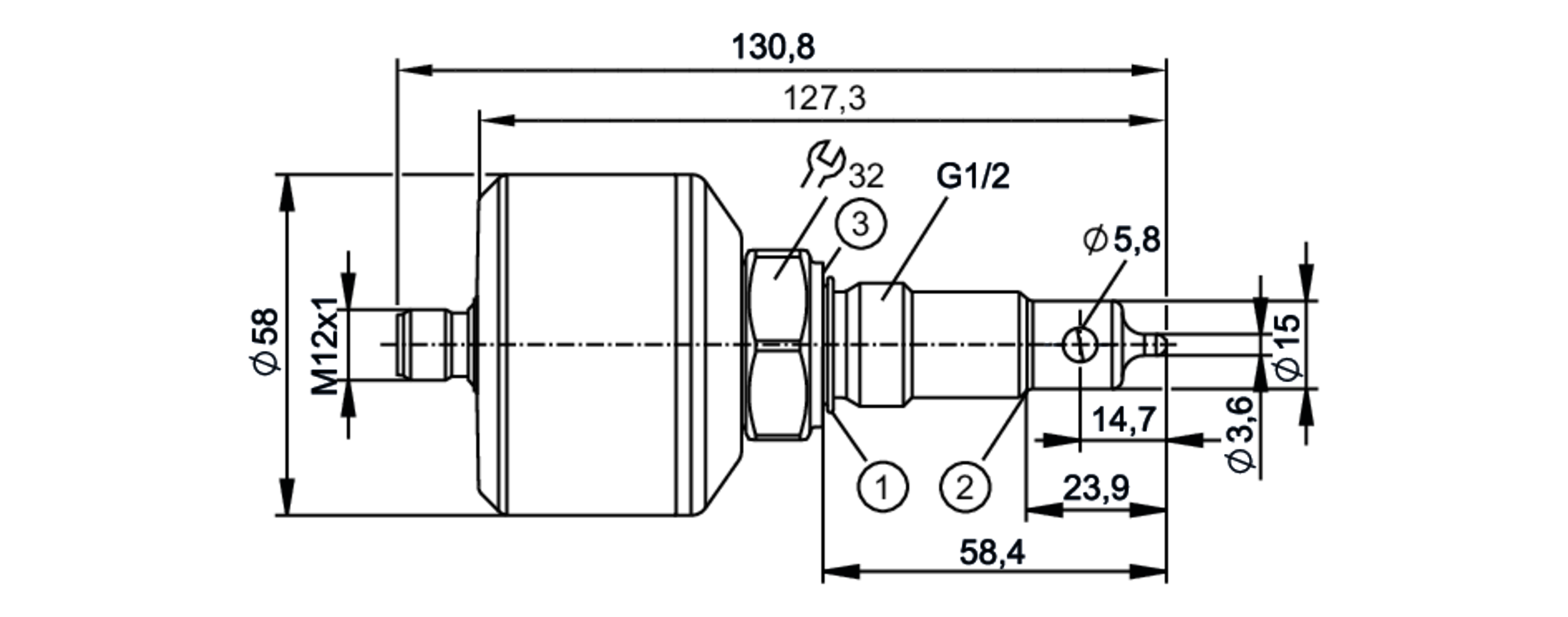 LDL220 - Inductive conductivity sensor - ifm