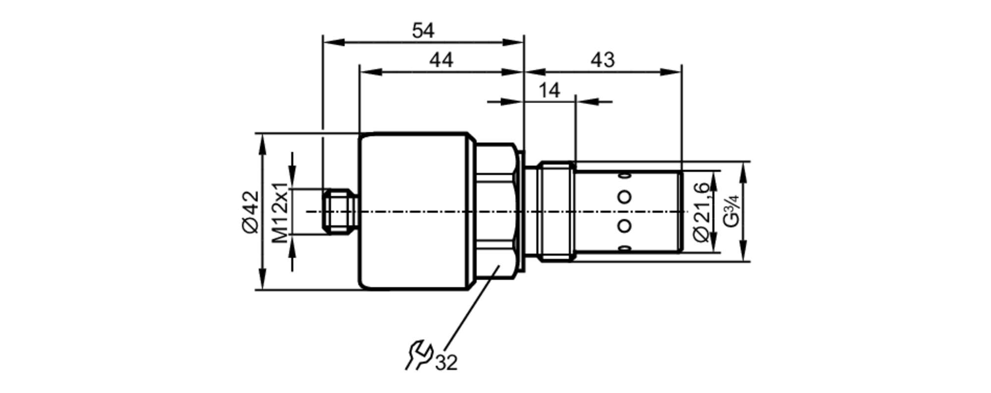 LDH100 - Oil humidity sensor - ifm